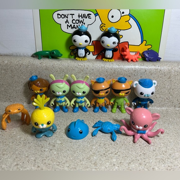 Mattel | Toys | Mattel The Octonauts Figure Animal Sea Creatures Lot ...